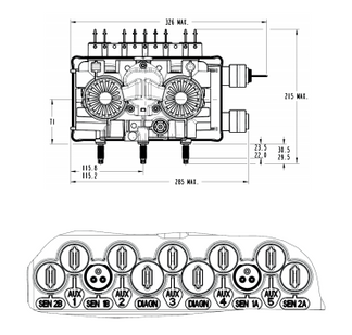 Haldex Eb+3 ECU, GEN3 EBS With 2 Modulators 950823IC – Montracon Parts
